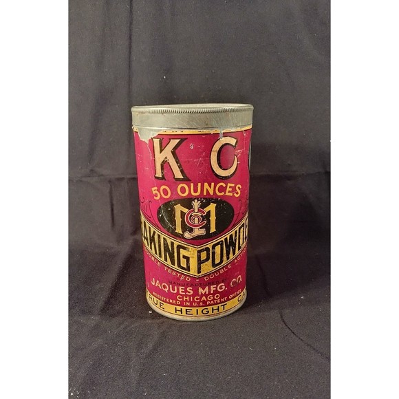 Unique Vintage | Accents | Vintage Kc Baking Powder Tin Can 5oz ...